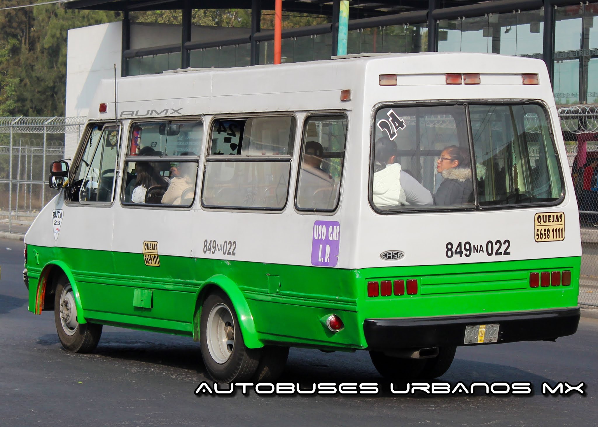 Transporte público, autobuses y microbuses CDMX.: Microbús CASA Taxivan