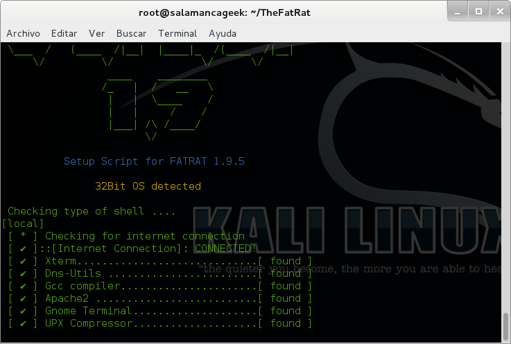Salamanca Geek --- Hacking Ético y Seguridad Informática: Instalando ...
