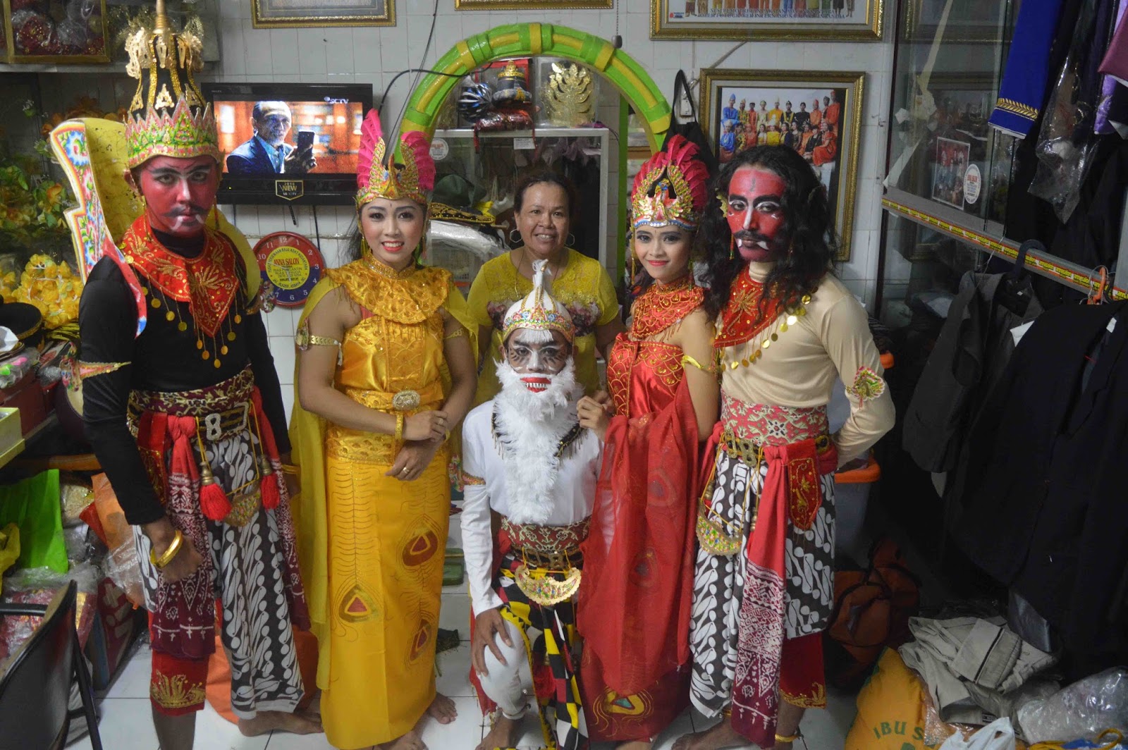 Persewaan Kostum Wayang di Yogyakarta | AnnaSalon