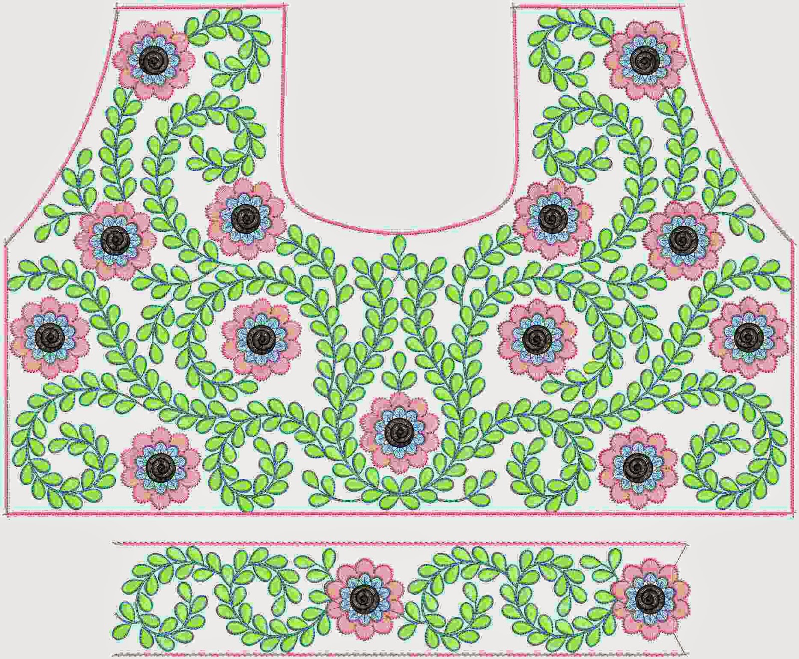 EmbDesignTube: Contemporary Maxi Dress Blouse Designs