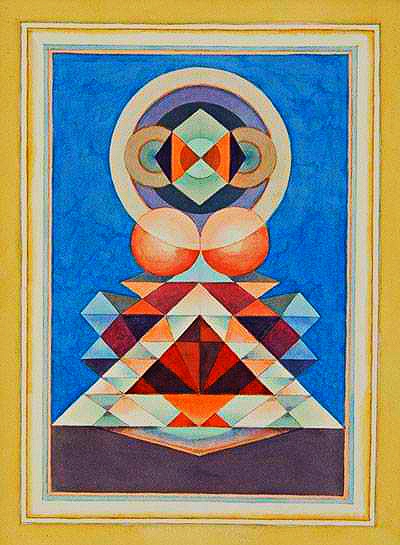 CHINAR SHADE : TANTRIC GEOMETRY IN THE ART OF GHULAM RASOOL SANTOSH