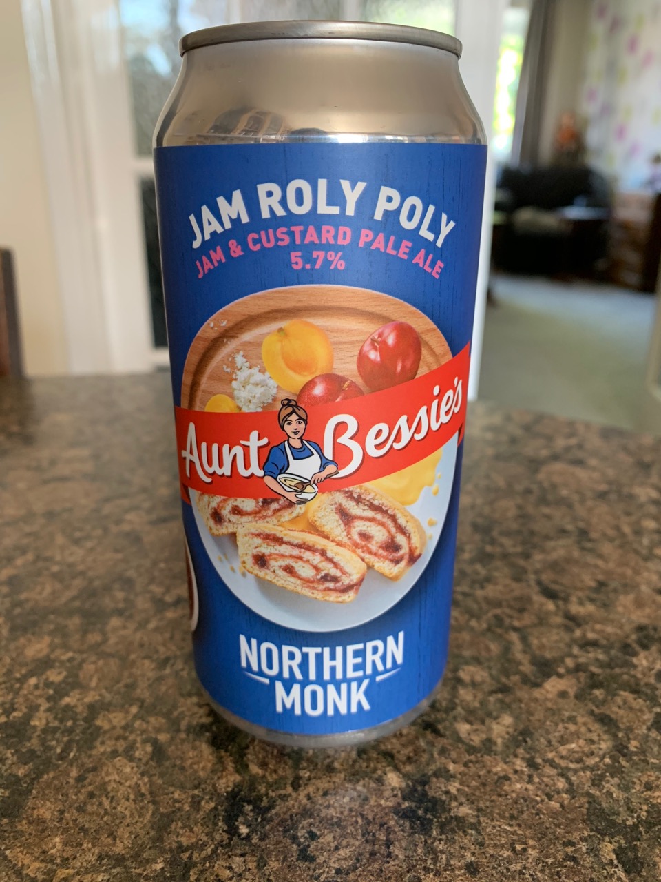 Foodstuff Finds Aunt Bessies Jam Roly Poly Jam And Custard Pale Ale Northern Monk By Spectreuk