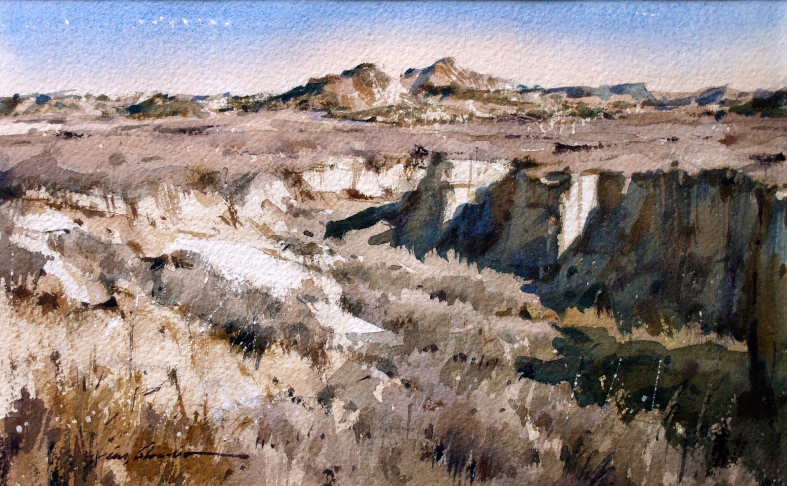 SAN SALVADOR : Acuarela nº 215