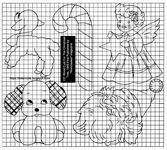 10 Free Woodcut Patterns for Tree Ornaments | Belznickle Blogspot : 10 ...