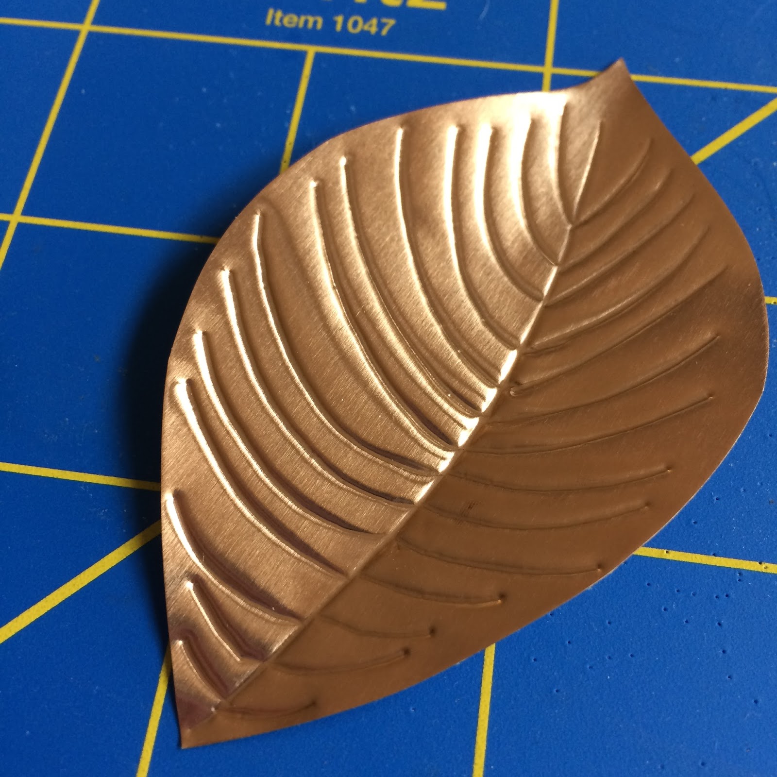 Making Copper Leaves, A Picture Tutorial (Yay it's finally Fall!)