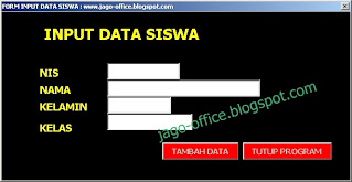 Download Aplikasi Gratis Database Siswa Excel Terbaru - Rumus Excel Lengkap