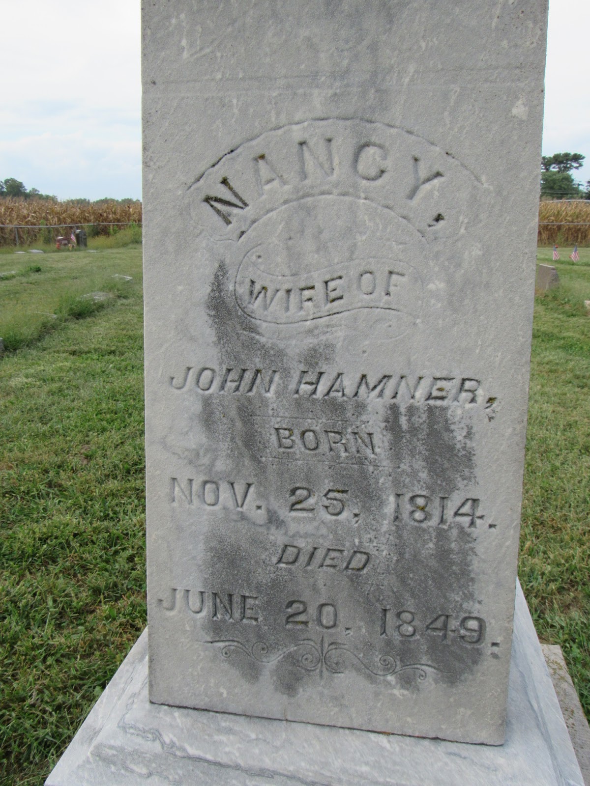 A Walk Through The Tombstones: Hamner Cemetery