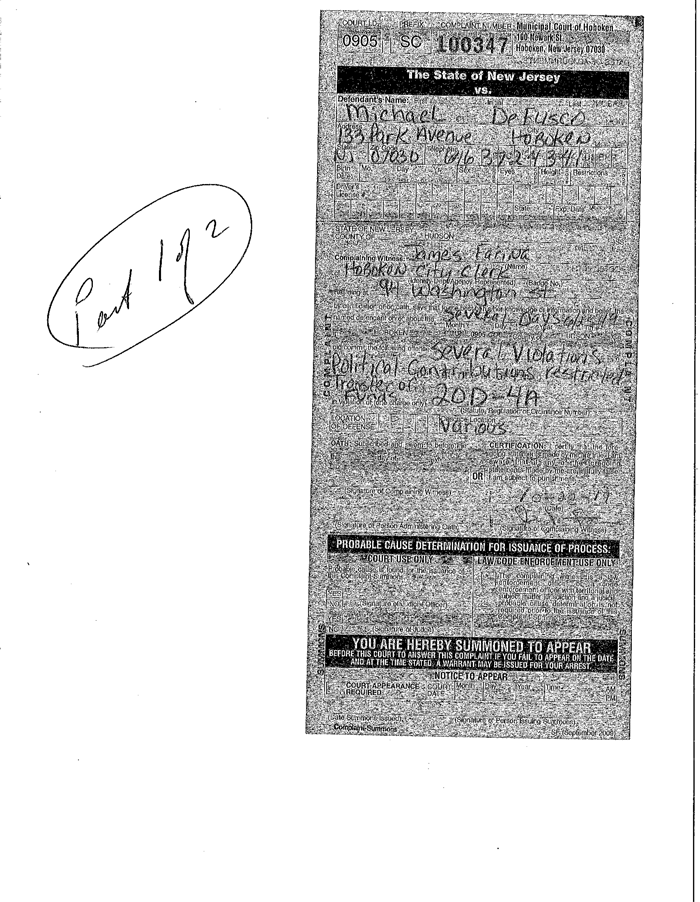 Judge Bariso weighing "probable cause" re: City's P2P complaint against ...