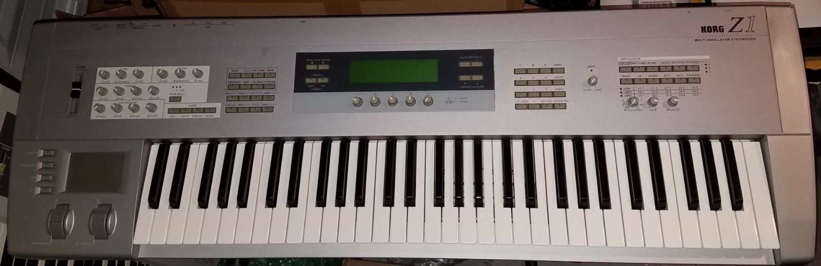 MATRIXSYNTH: Korg Z1 Multi Oscillator Synthesizer Keyboard w/ Physical ...