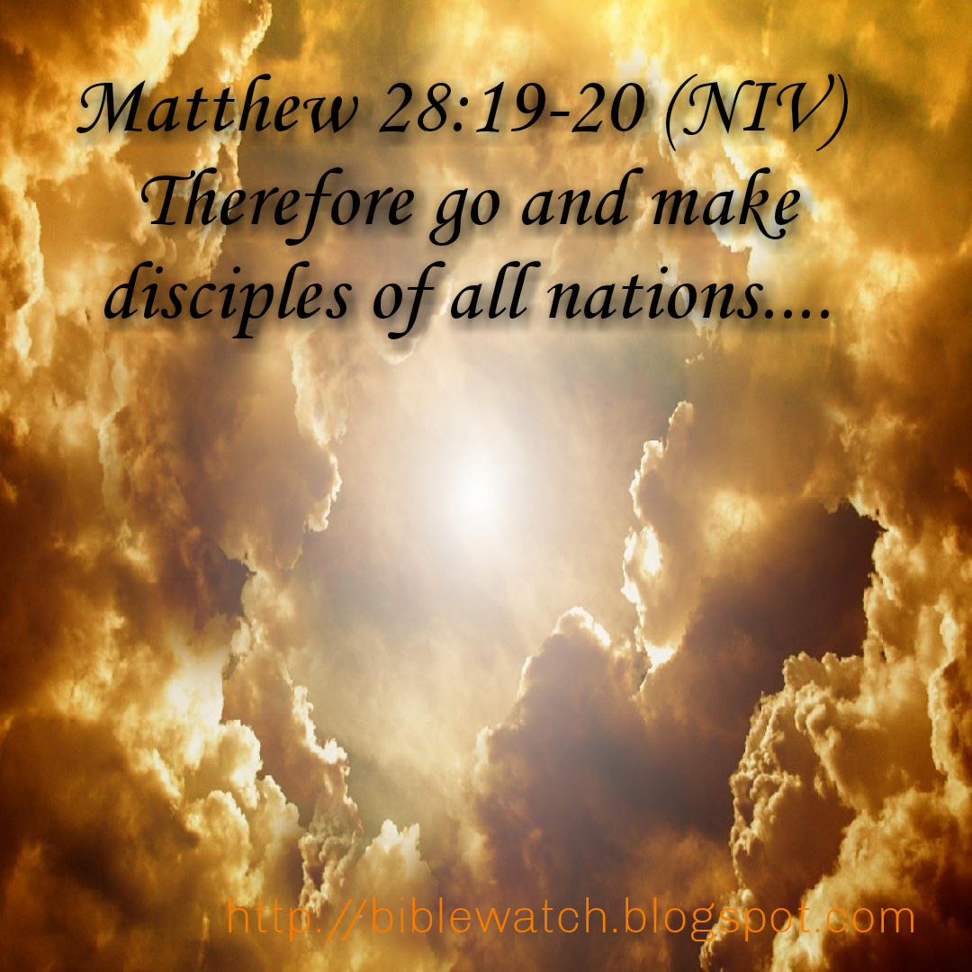 WHAT DOES IT MEAN "TO MAKE DISCIPLES OF ALL NATIONS"?