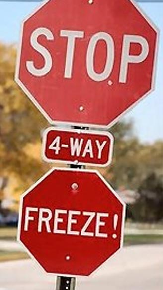 20 Funny hacked stop signs | Funny Signs