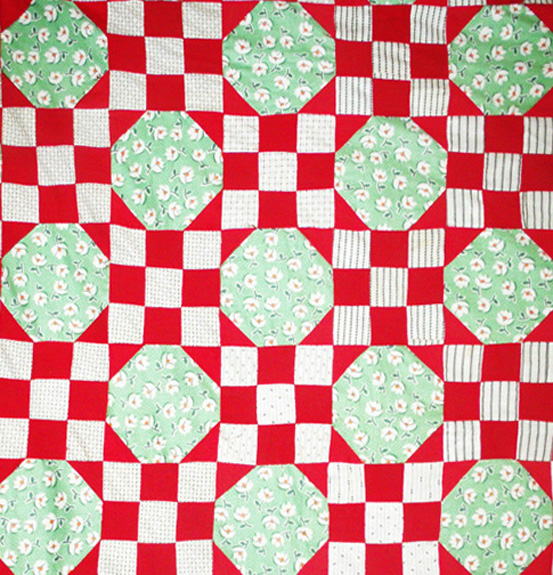 Cloud of Quilt Patterns: Two Block Quilts: Snowballs Plus