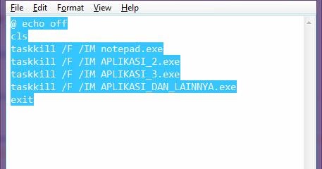 Cara Menutup Semua Aplikasi 1 Kali Klik - Cyserrex.com
