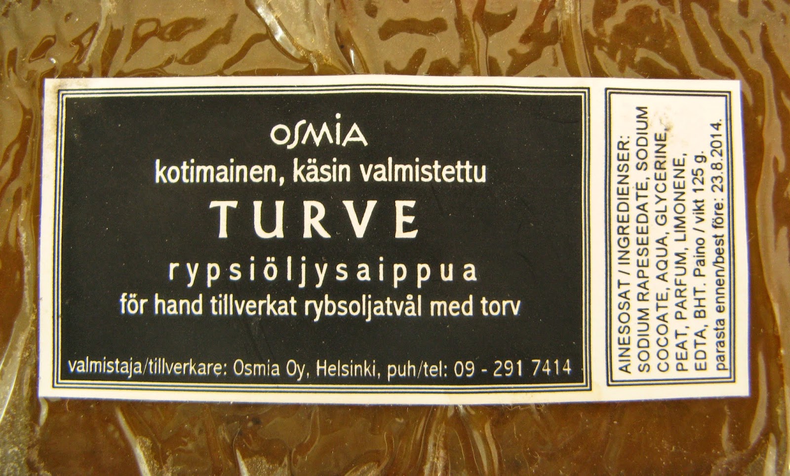 Moss Plants and More: Turve = Peat in Finnish