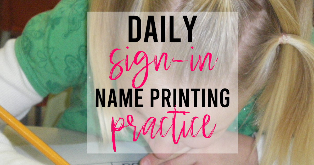 Daily Sign-In | Mrs. Bremer's Class