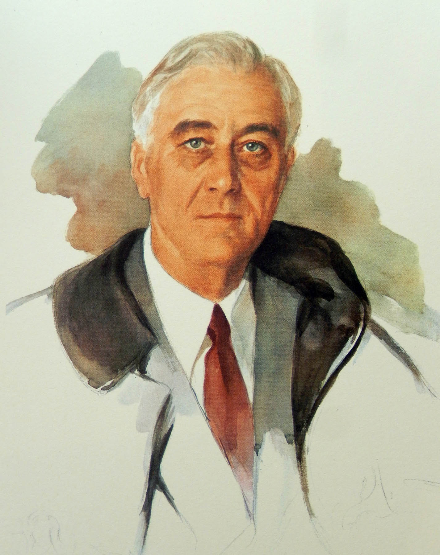 Gurney Journey: Unfinished Portrait of Roosevelt