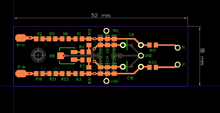 Paul's DIY electronics blog: Building a Differential Amplifier Probe