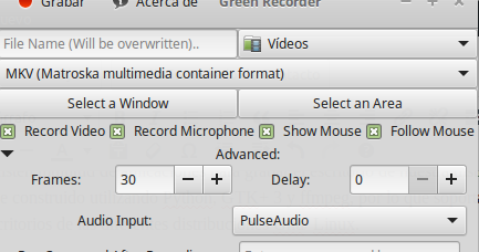 Como Instalar o Green Recorder