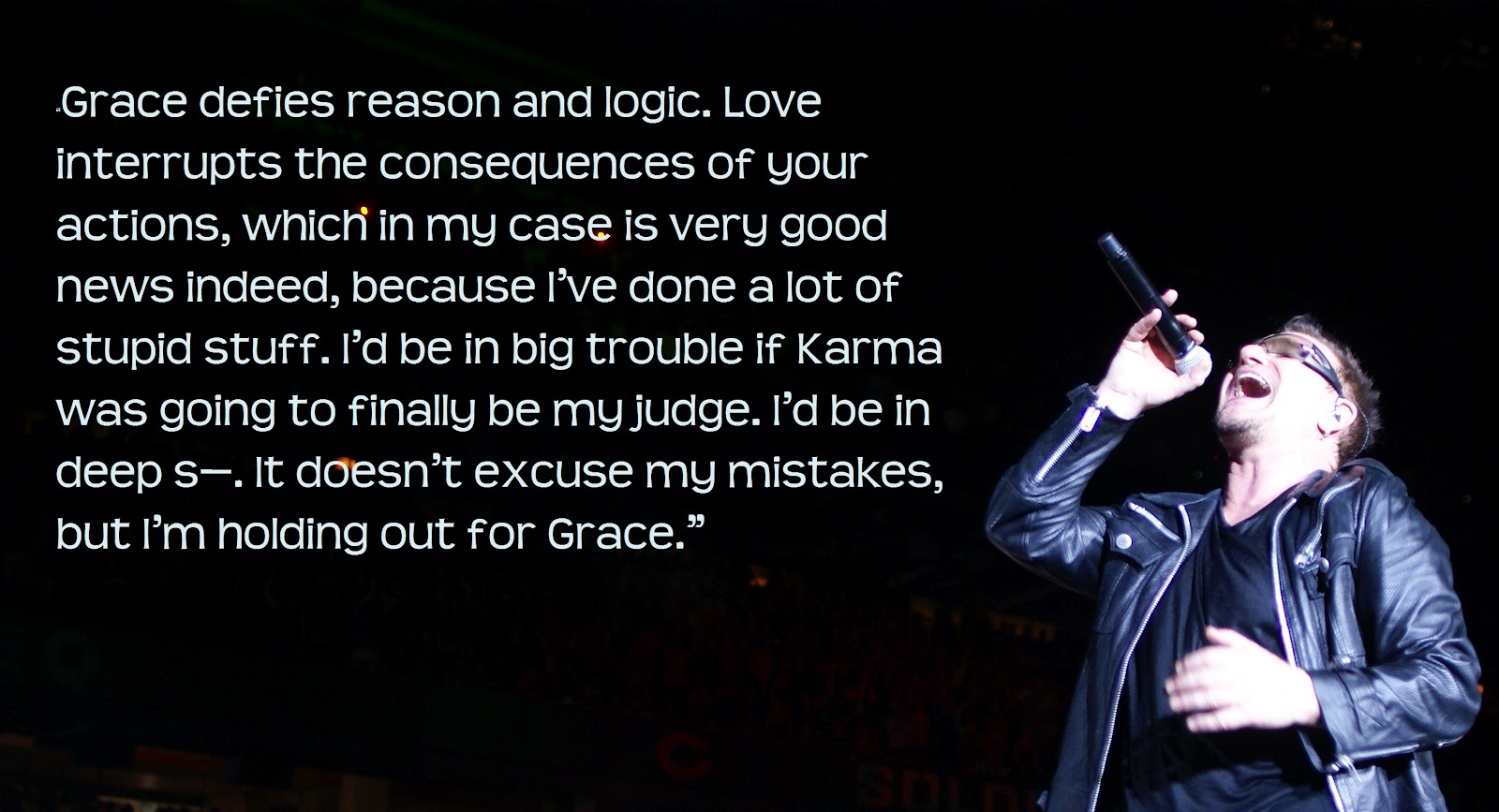 Saint and Sinner: Bono - On God, Karma, and Grace...