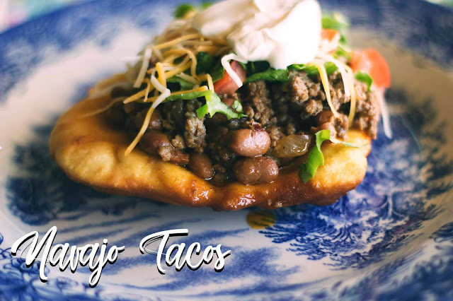 Diary of a Stay at Home Mom: { Cooking Thursday - Navajo Tacos }