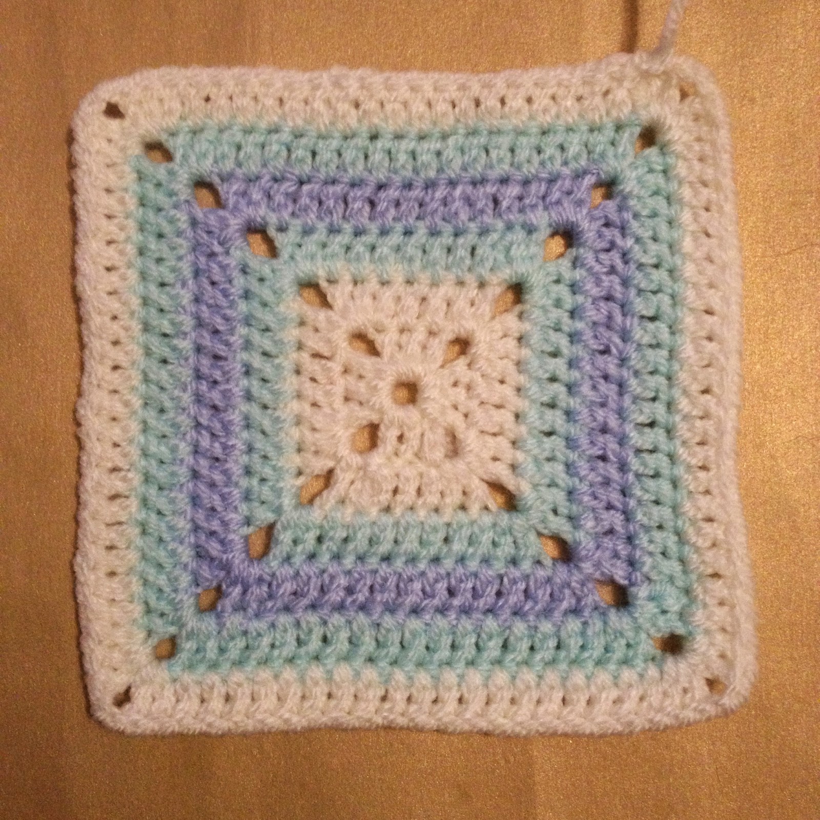 365 Granny Squares Project: A square target......