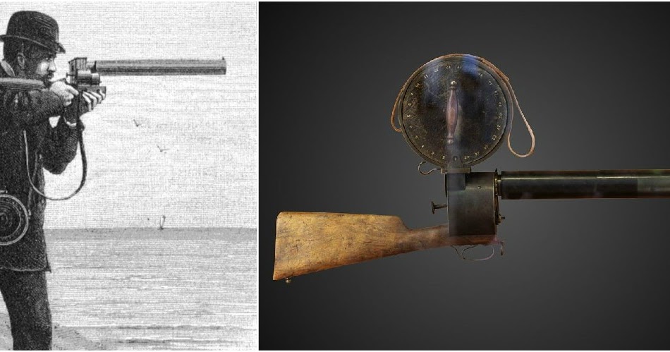 Chronophotographic Gun, the First Invention to Capture Moving Images on ...