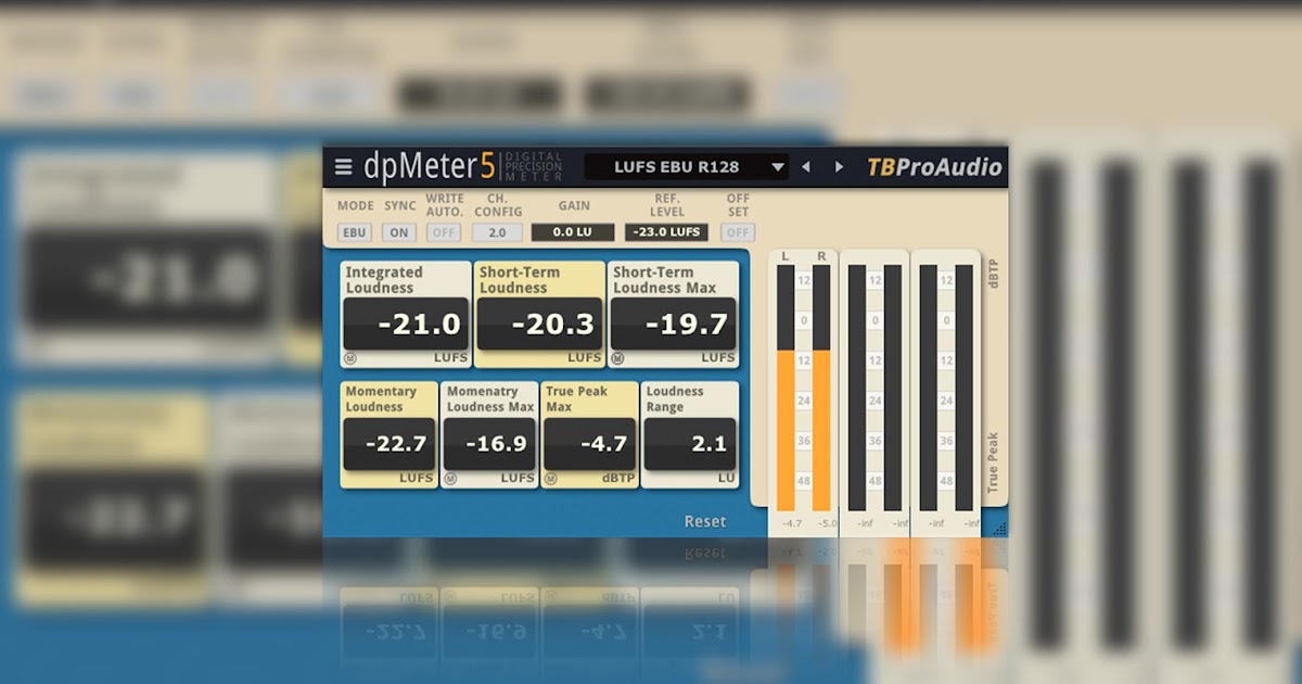 [Actualización] dpMeter 5 by TBProAudio 'Analyzer' (FREE)