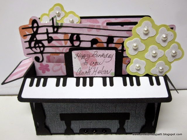 Creations by Patti: Birthday Piano Box Card