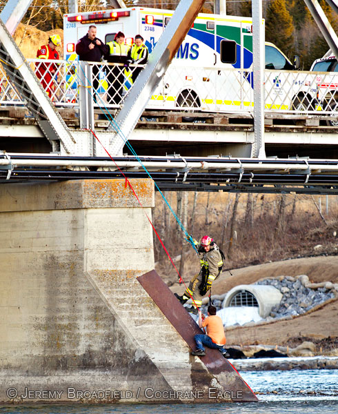 Behind The Lens: First on the scene - a river rescue