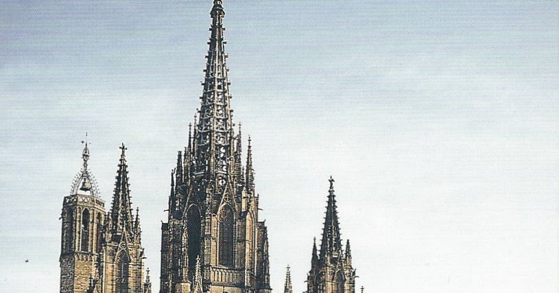 dewereldiskleinenmooi: Kathedraal van Barcelona, kaart van Evelina uit ...