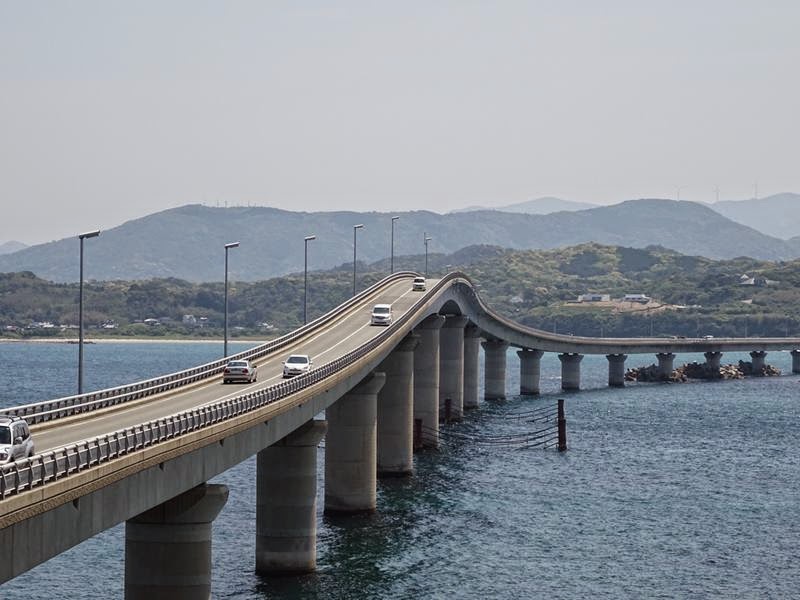 Tsunoshima Bridge | Japan's longest toll-free Bridge