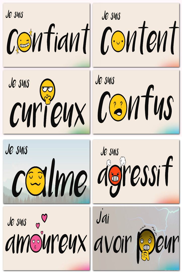 TICs en FLE: Apprenez à exprimer les émotions , les sentiments