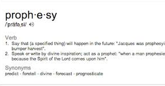Using Prophecy As A Plot Device