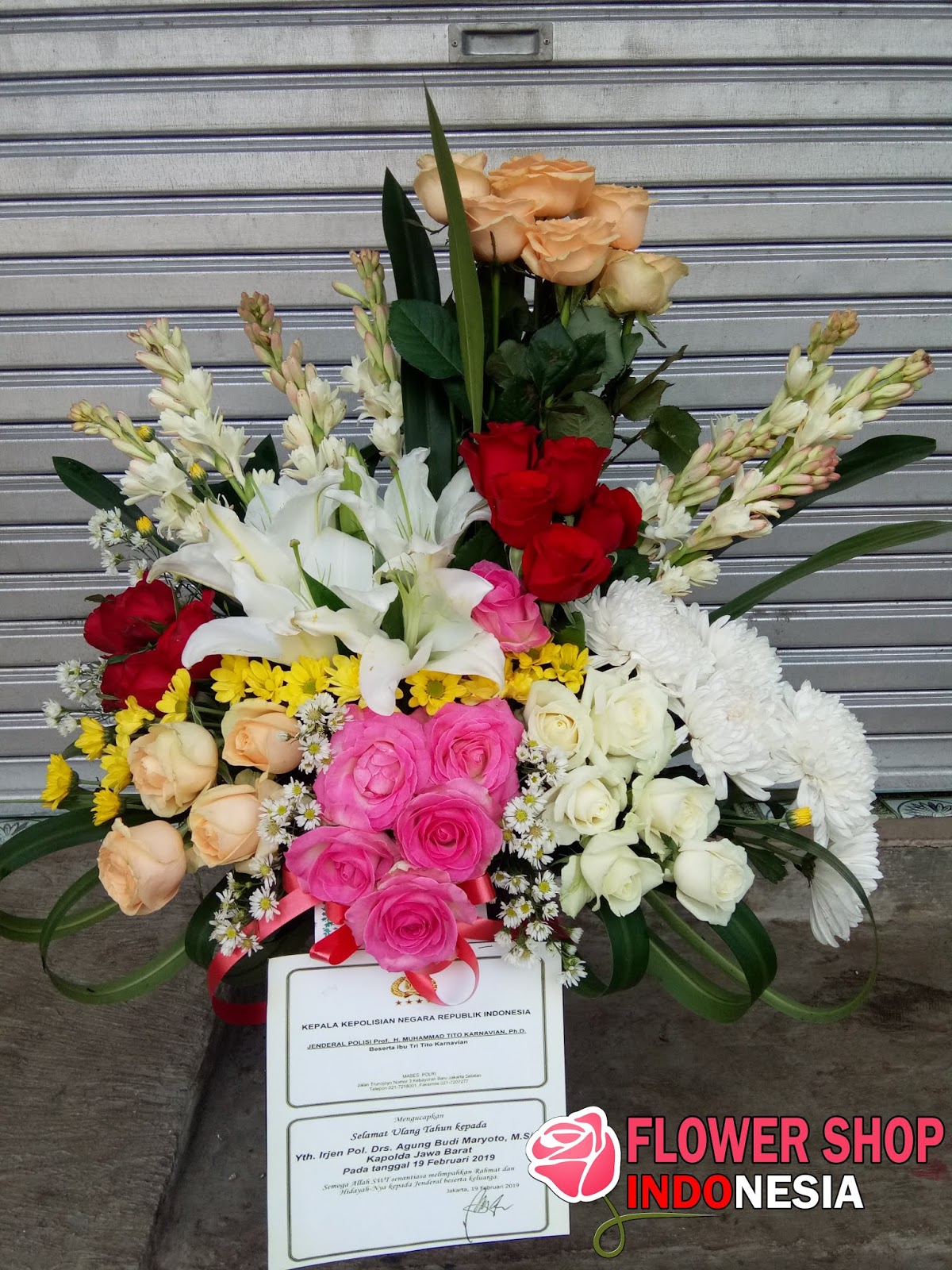 Bunga Meja Ulang Tahun - Flower Shop Indonesia