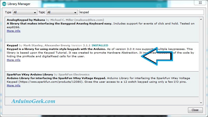 How To Read Keypad With Arduino ~ Arduino Geek