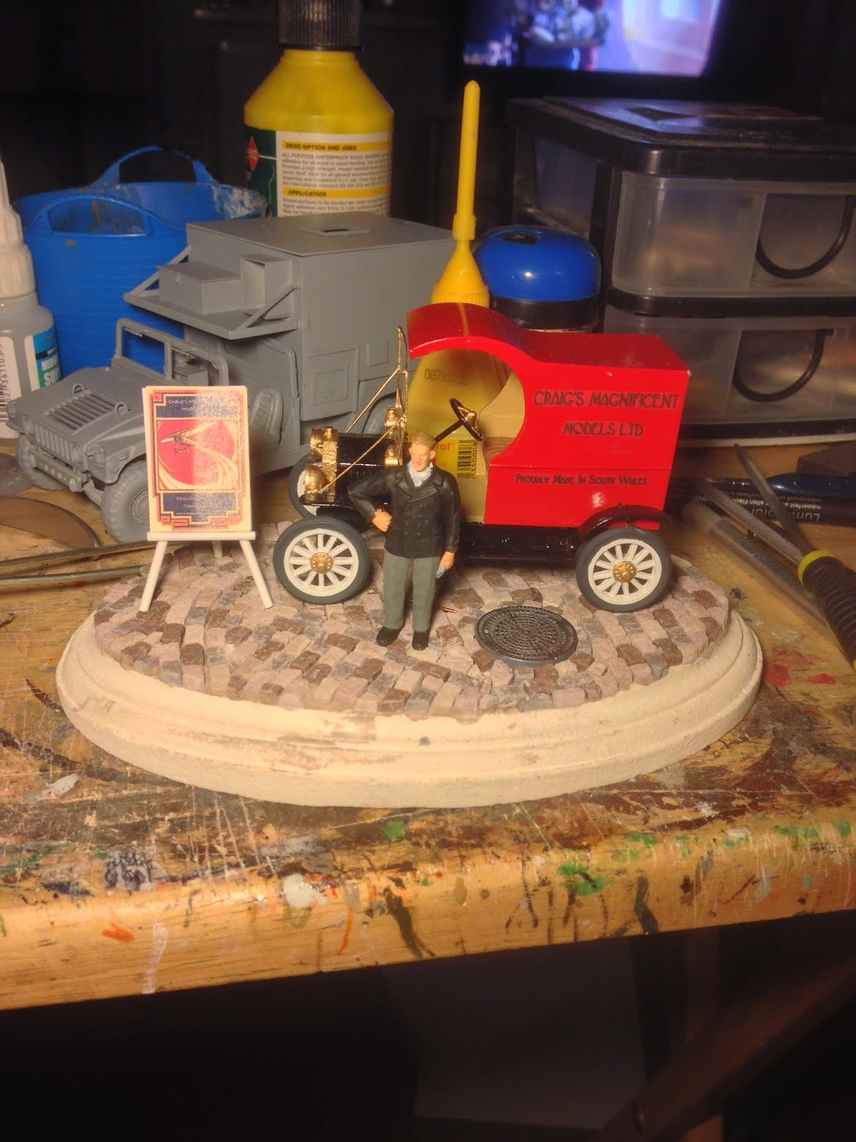 Scale Model Workbench: Ford model T conversion