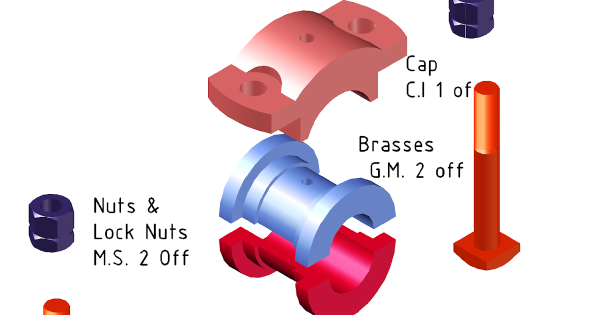 Machine Drawing: Plummer Block