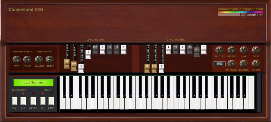 The Seductress and The Clonewheel VXH - Free Tonewheel Organ VST Plugin ...