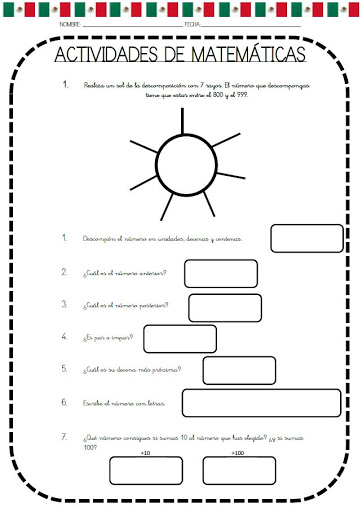 Nuestro rincón de segundo: TAREAS