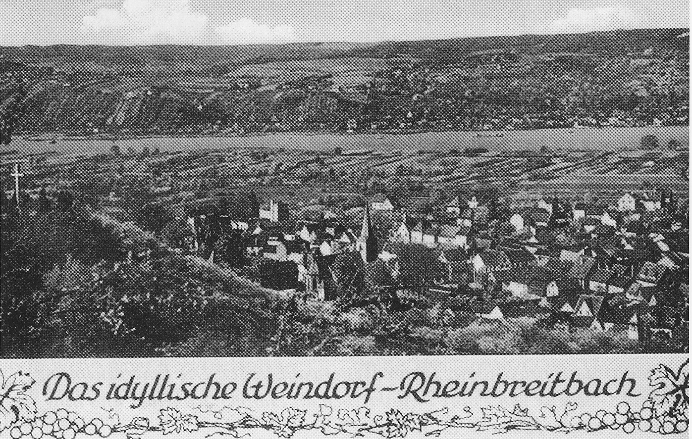 Heimatverein Rheinbreitbach: Blicke zum Rhein (Westen)