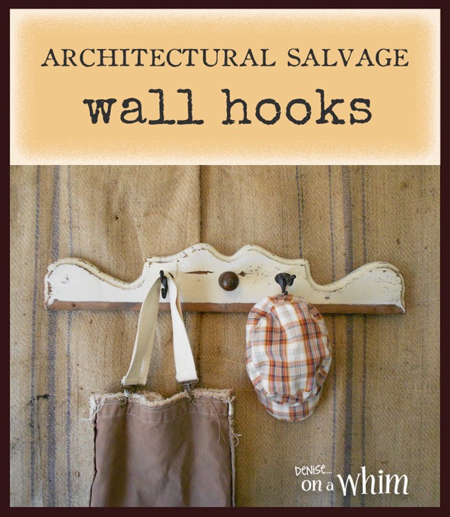 denise...on a whim: Architectural Salvage Wall Hooks