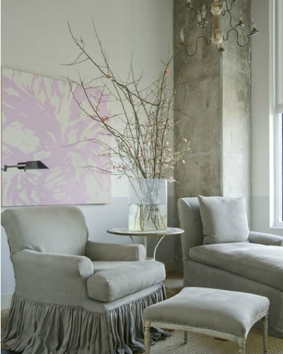 VT Interiors - Library of Inspirational Images: Lime Washed in Light