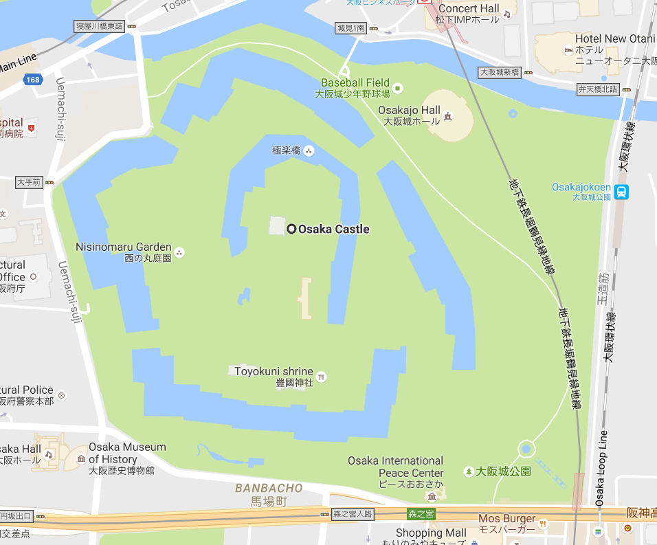 A G: Japan Day 4 - Osaka by Gordon, Osaka Castle 大阪城