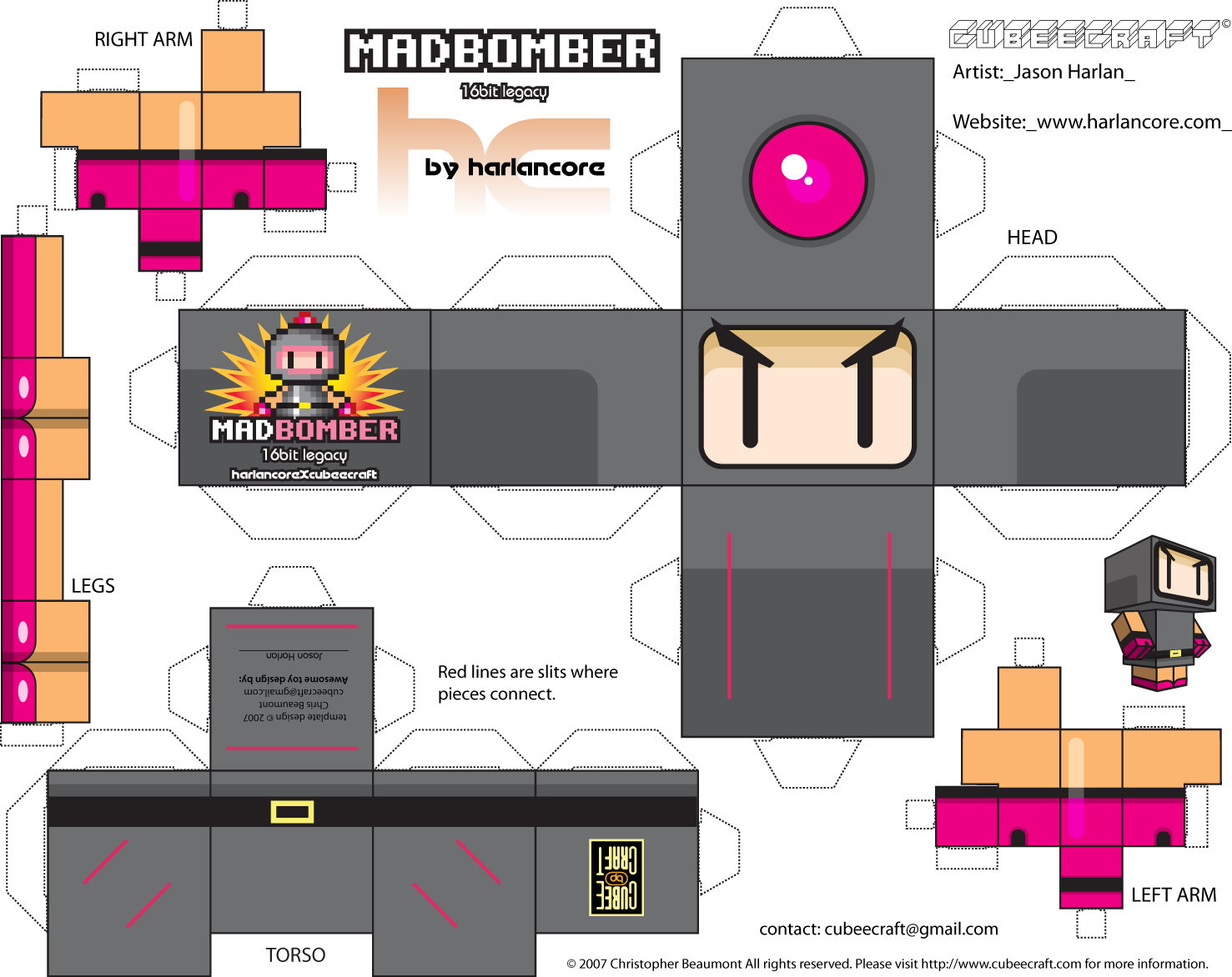 nerd rebelde: papercraft 2