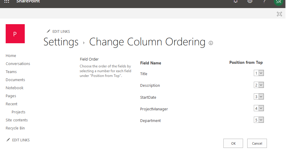 SharePoint Online: Change Column Order in List using PowerShell ...