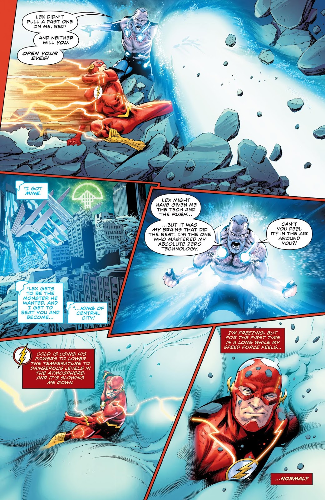 Weird Science DC Comics: PREVIEW: The Flash #86
