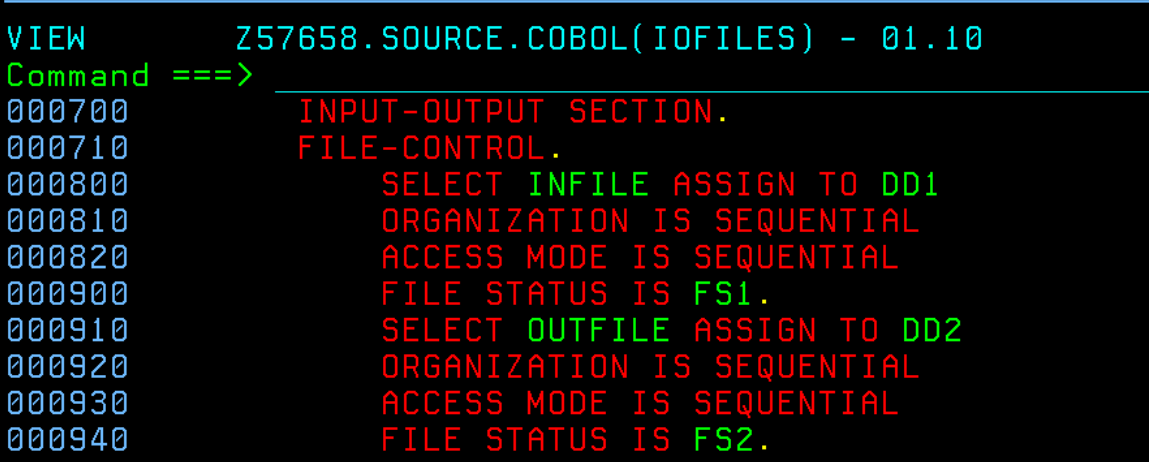 Z/Os Mainframe: COBOL PROGRAMMING