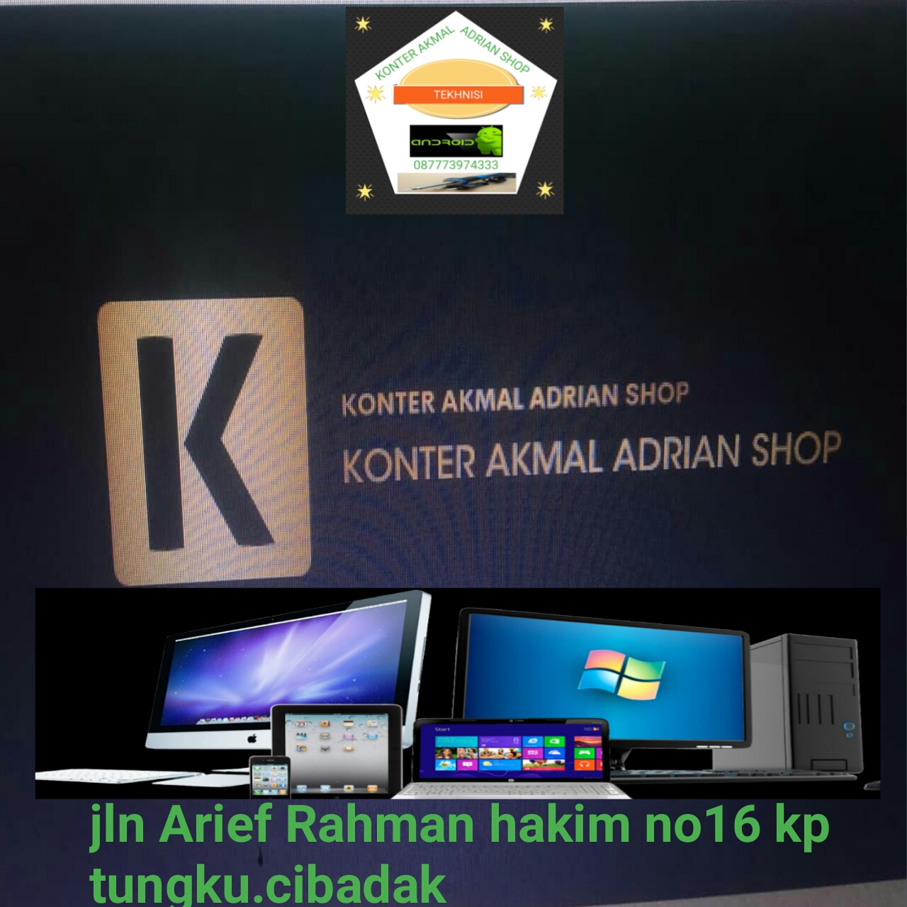 ESA KONTER AKMAL TUNGKU / KONTER AKMAL ADRIAN SHOP