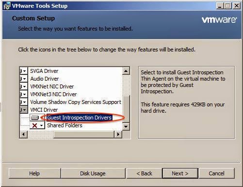 vShield Driver is now Guest Introspection. - Just Another IT Blog