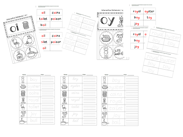 The Paper Maid: Multiple Phonogram Spelling Workbook oi / oy